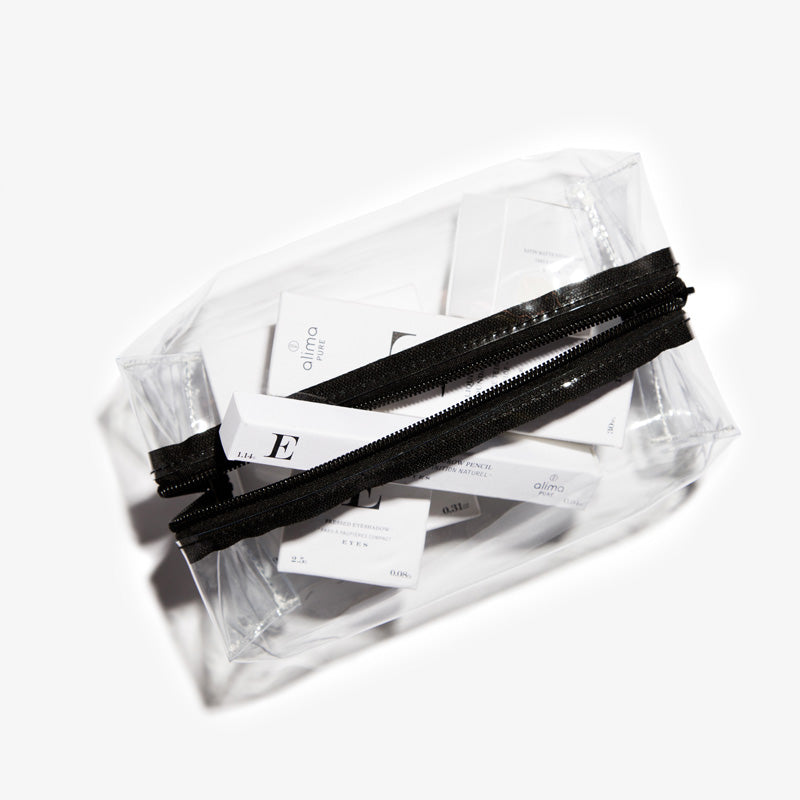 The Alima Pure Signature Cube Makeup Bag | Makeup Tools | Alima Pure