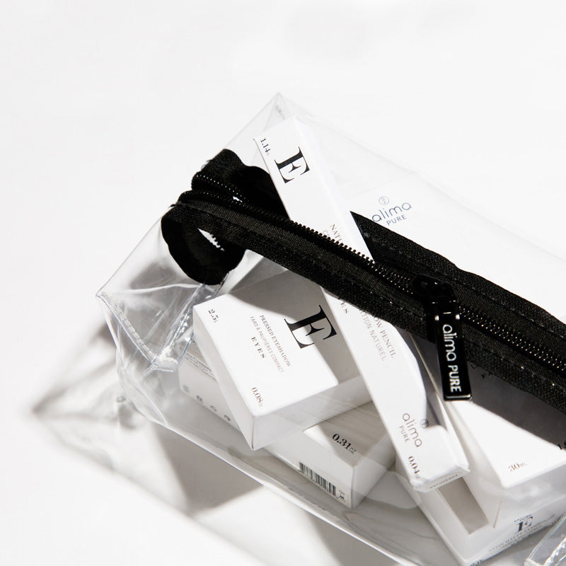 The Alima Pure Signature Cube Makeup Bag | Makeup Tools | Alima Pure